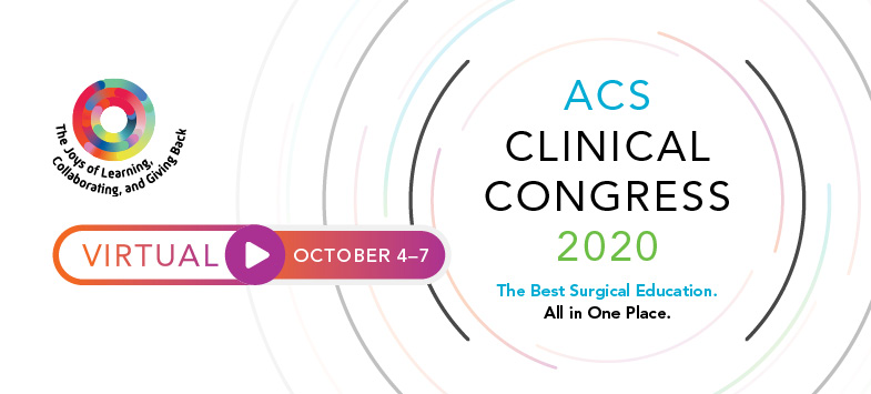 ACSCC-2020年美国外科医师学会临床大会(ACSCC)_Clinical Congress_领域国际医学会议网