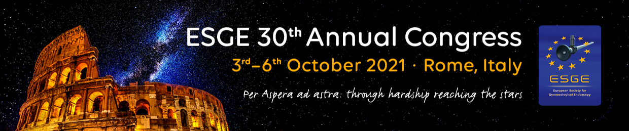 ESGE-2021年第30届欧洲妇科内镜学会年会(ESGE2021) - ESGE 30th Annual Congress_领域国际医学会议网