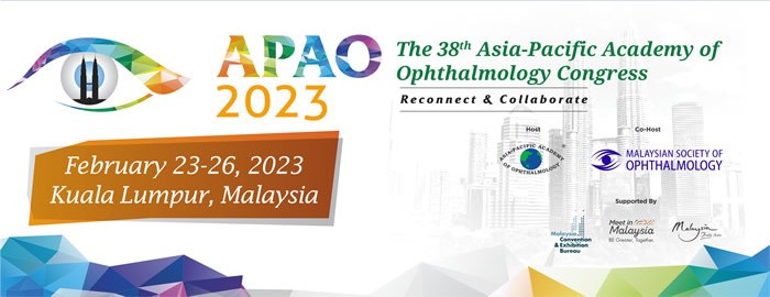 APAO-2023年第38届亚太眼科学会大会/年会(APAO2023)-Asia-Pacific Academy of ...